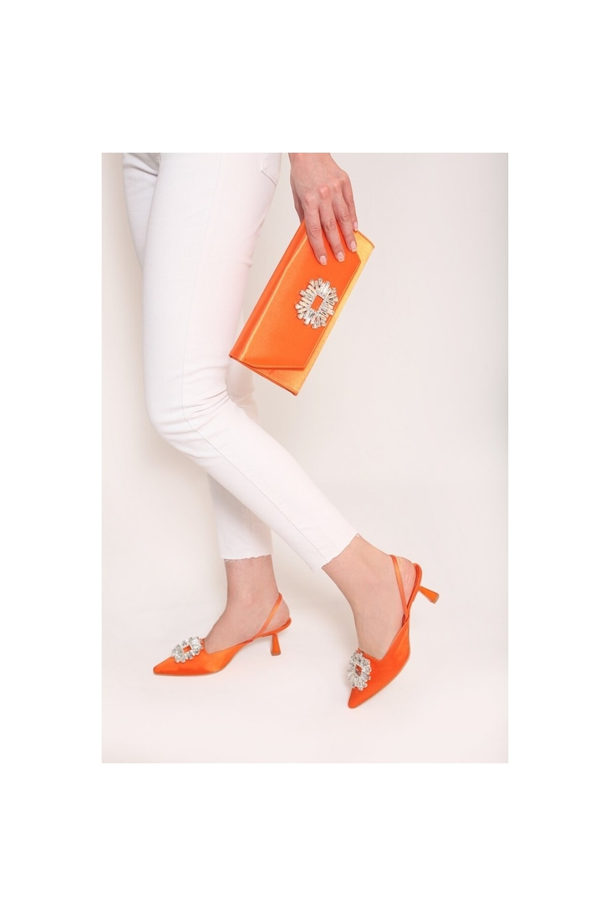 shopcolic 672 Toka Detay 6cm Minik Topuk Abiye Kadın Ayakkab - Fiyatı, Yorumları