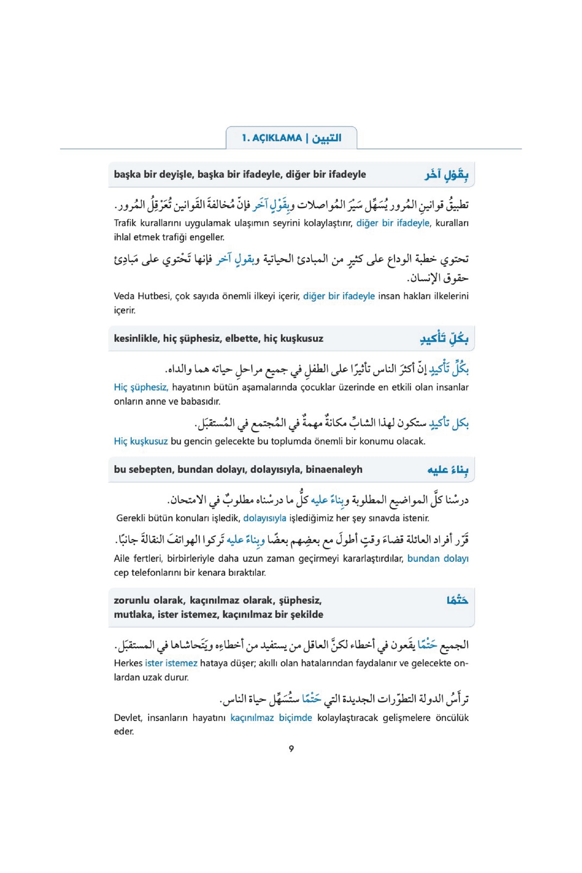 Akdem Yayınları Arapçada Edatlar Ve Bağlaçlar Fiyatı, Yorumları - Trendyol