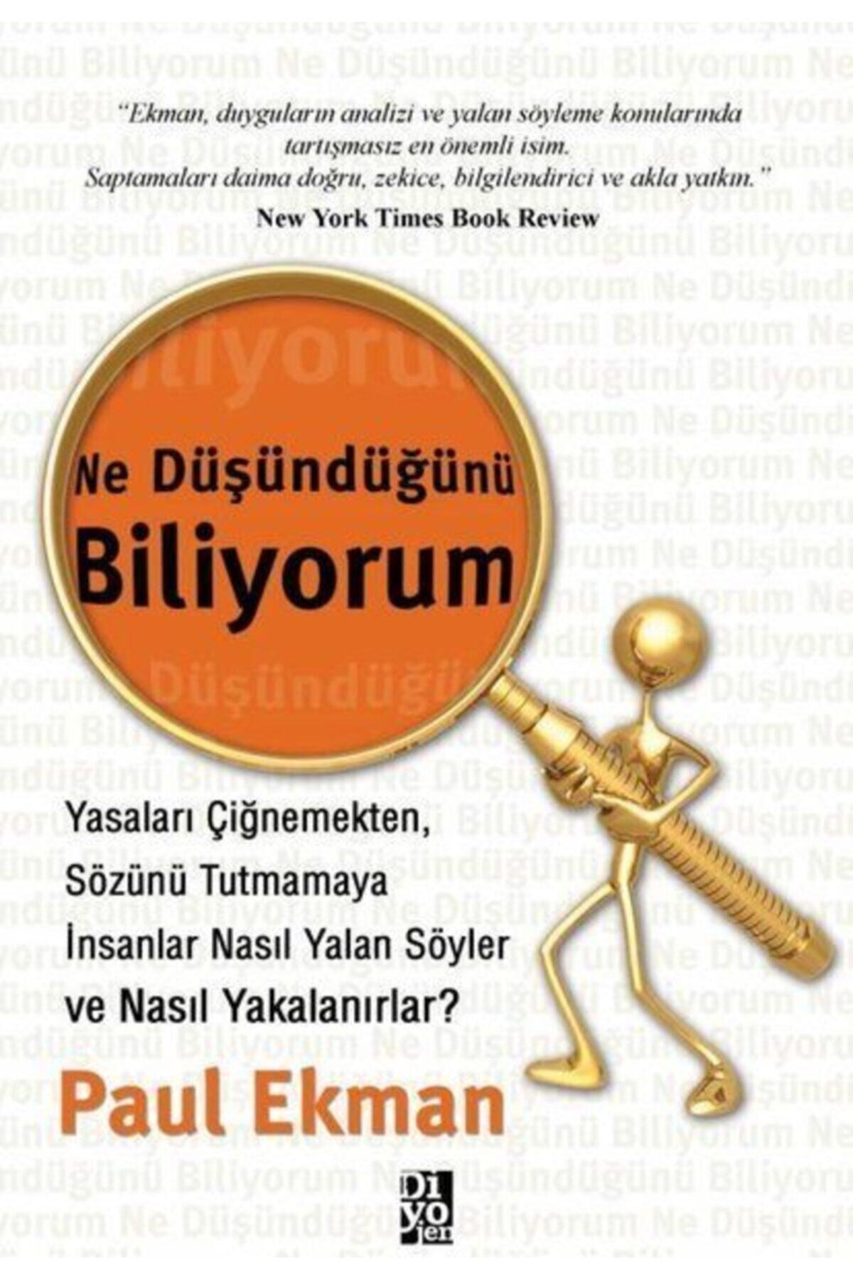 Diyojen Yayıncılık Ne Düşündüğünü Biliyorum Fiyatı, Yorumları - Trendyol