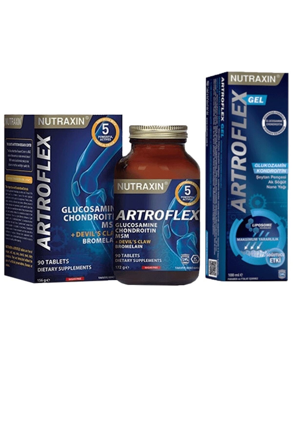 Nutraxin Artroflex Gel 100 Ml Ve Artroflex Hya-cıı 90 Tablet Fiyatı ...