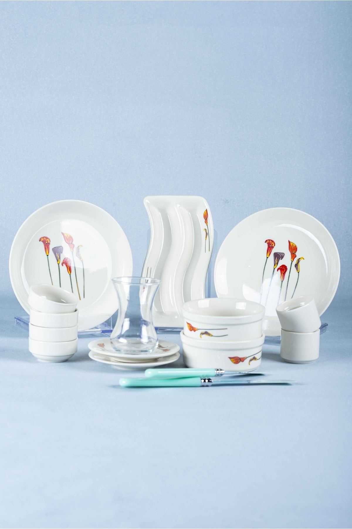 Questia Maia Porselen Sen&>ben 19 Parça Porselen Kahvaltı Seti Fiyatı ...