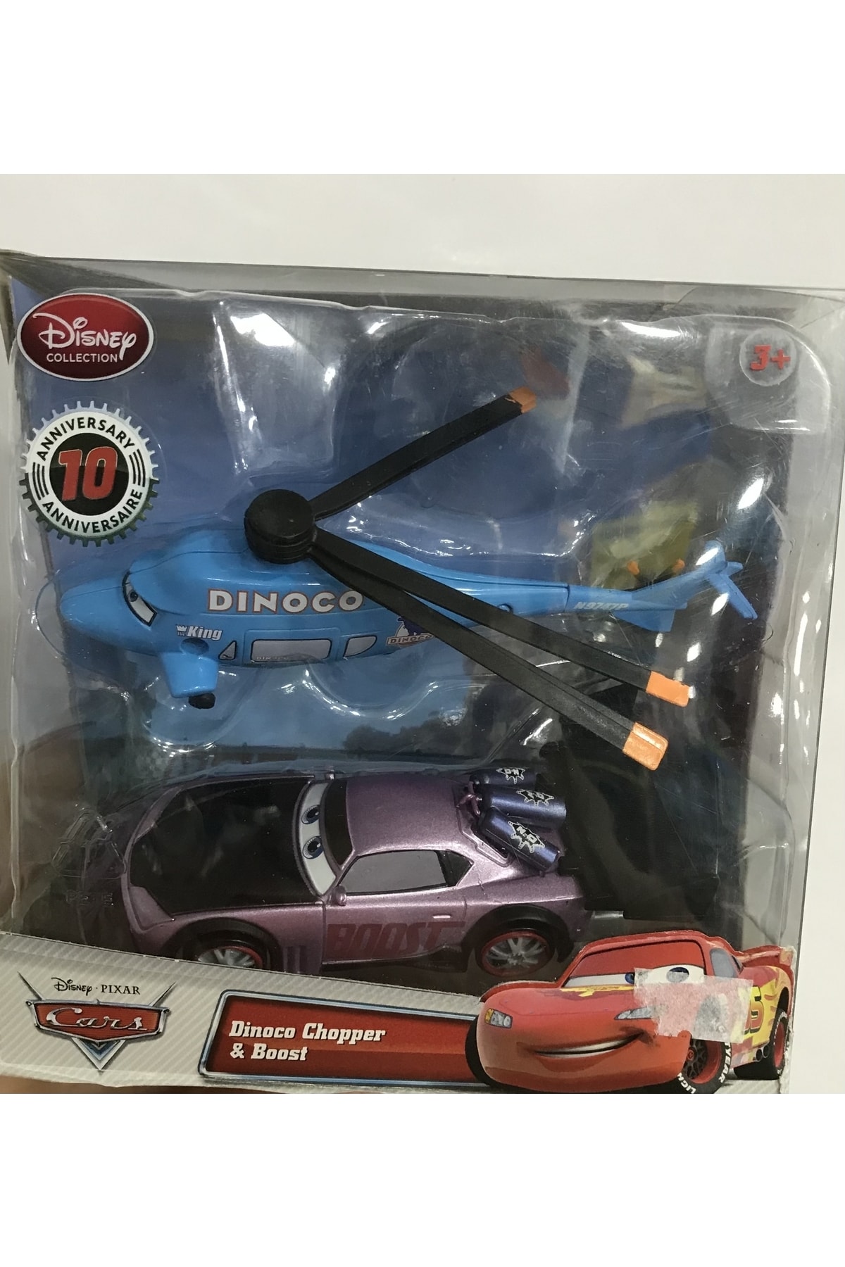 Disney Collection Cars Dinoco Chopper & Boost Ikili Özel Figür Araç ...