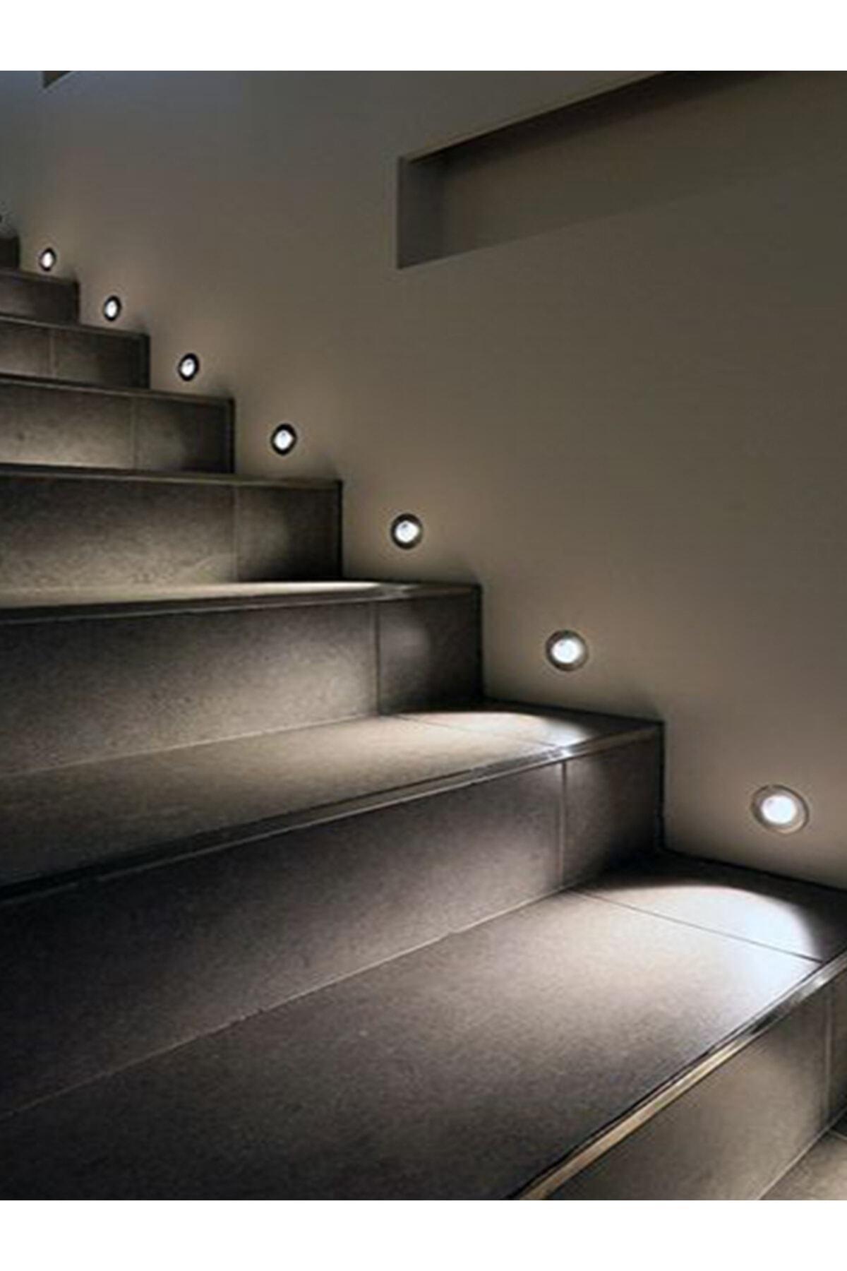 Akviva LED Step Luminaire White Light with Full Moon Sensor - Trendyol