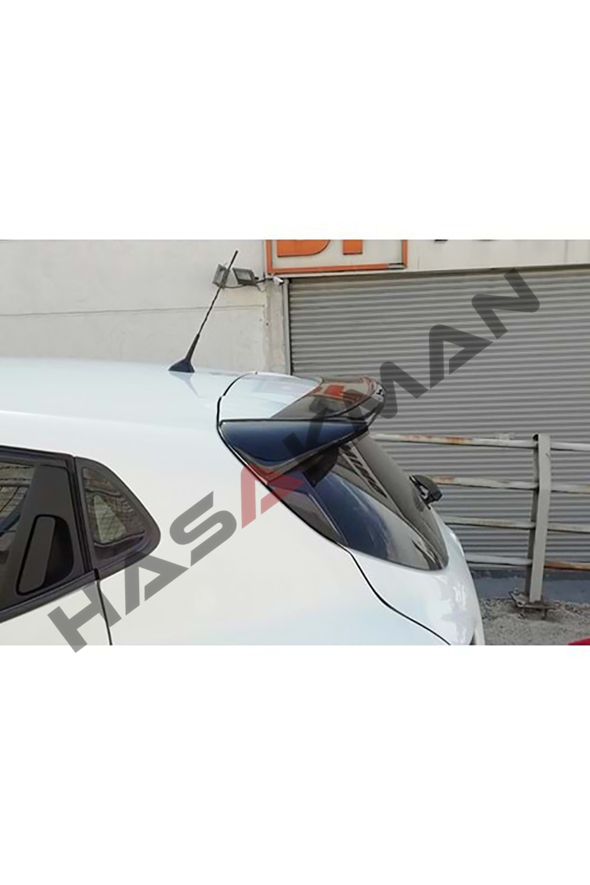 HasAkman Renault Clio 4 Tavan Üstü Sport Spoiler Piona Black 2012 2013 ...