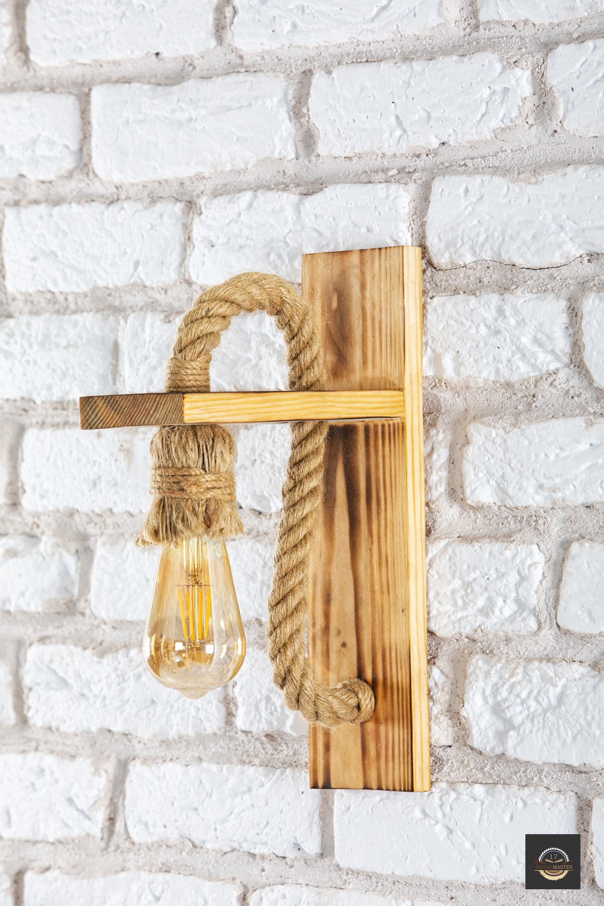 AHŞAPMASTER Doğal Ahşap Aplik Şık Tasarım Cafe Restorant Fiyatı ...