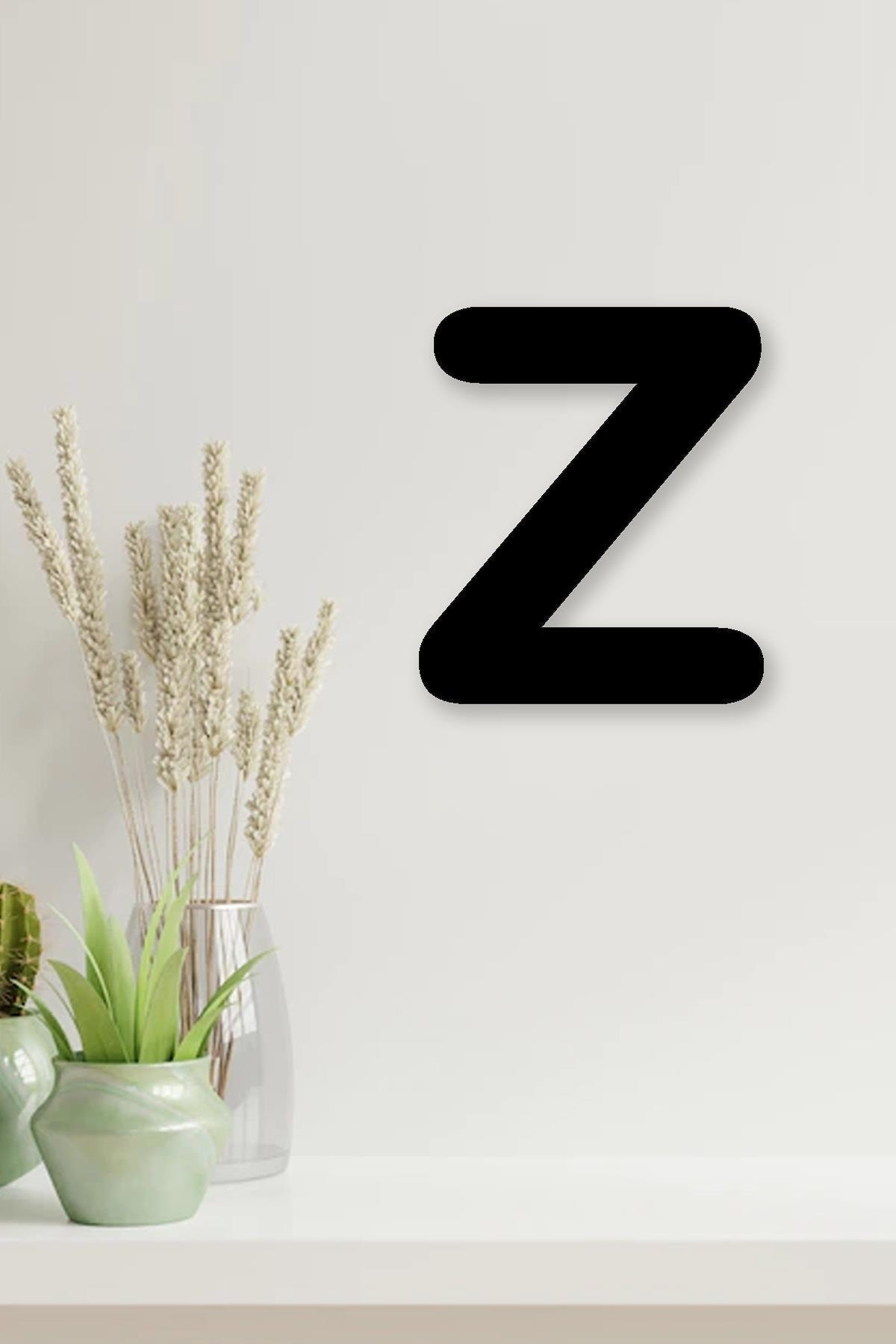 Gibella Z Harfi - Tamamlanabilir Duvar Yazısı - Isim Yazmak Için Lazer ...