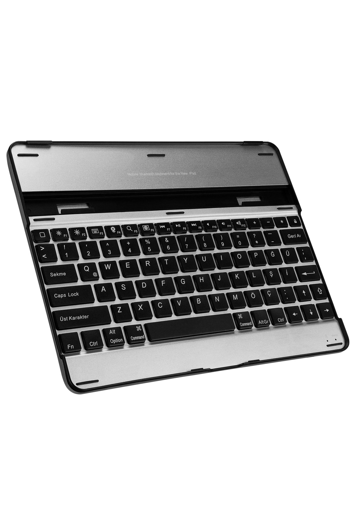 Everest Siyah Bluetooth Aluminum Q Multimedia Kablosuz Tablet Klavyesi ...