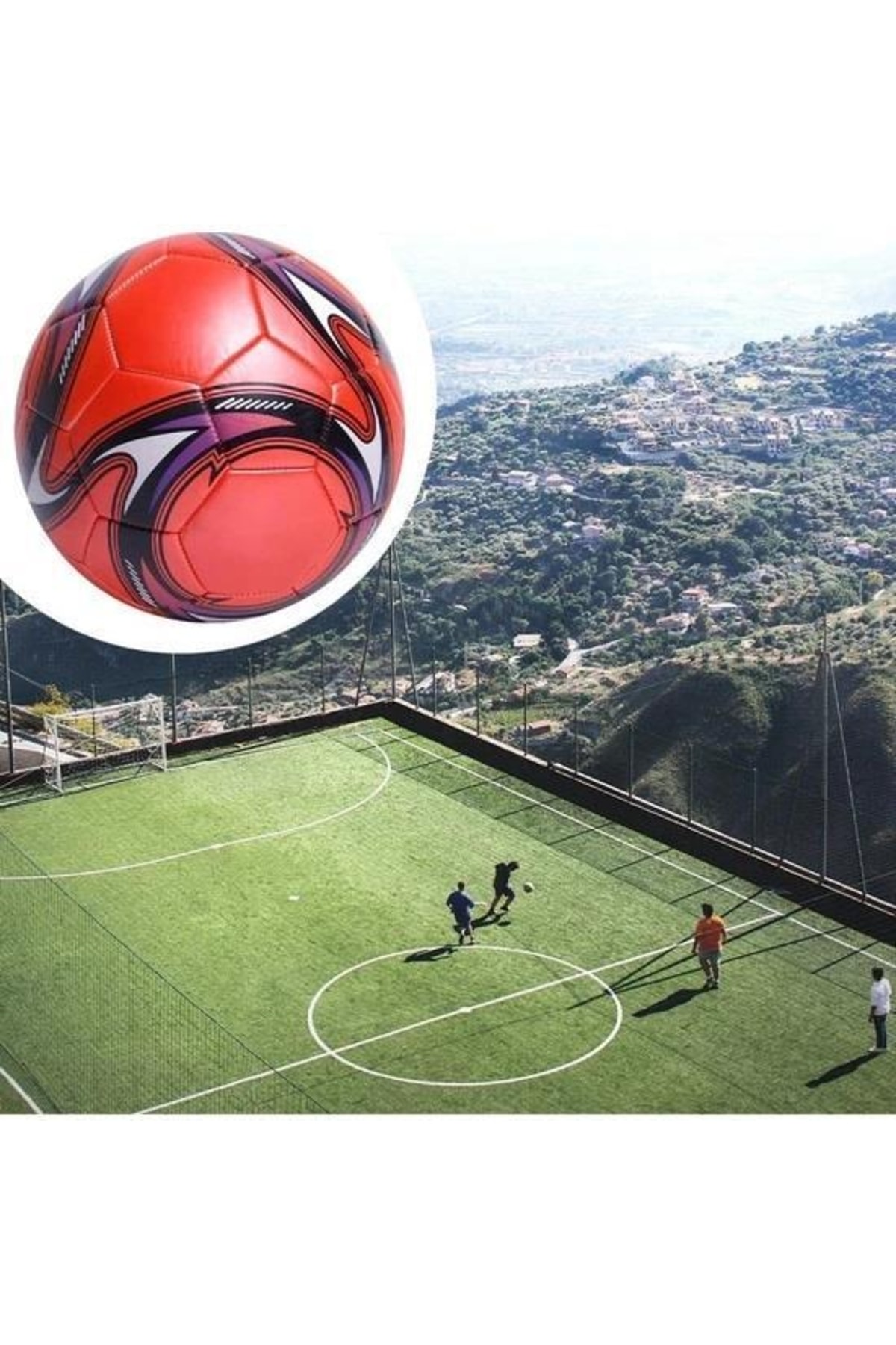 Hsport Yüksek Kalite Dikişli No:5 Renkli Ve Desenli Maç/antreman Futbol ...