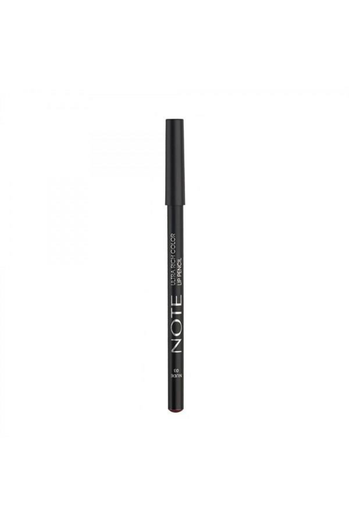 Note Cosmetics Ultra Rich Color Dudak Kalemi 03 NudeFiyatı, Yorumları ...