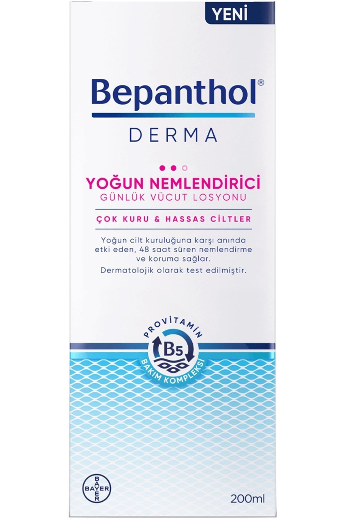 Bepanthol Derma Yoğun Nemlendirici Günlük Vücut Losyonu 200 Ml L Çok ...