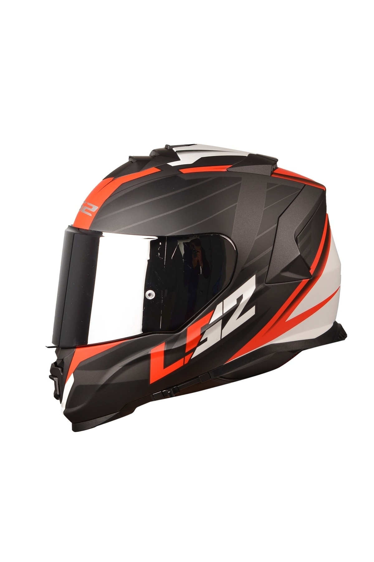 LS2 Storm 2 Nerve Mat Siyah-kırmızı Kask (gri Camlı ) Fiyatı, Yorumları ...