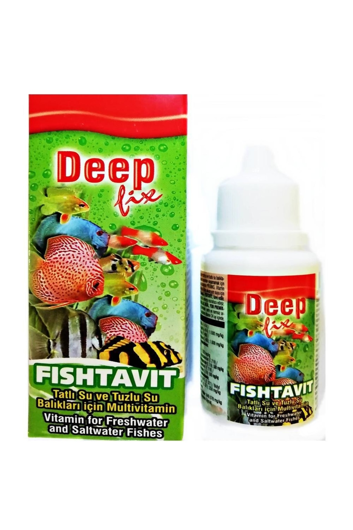 Deep Fix Fishtavit Multivitamin Akvaryum Balık Vitamini 30ml Fiyatı ...