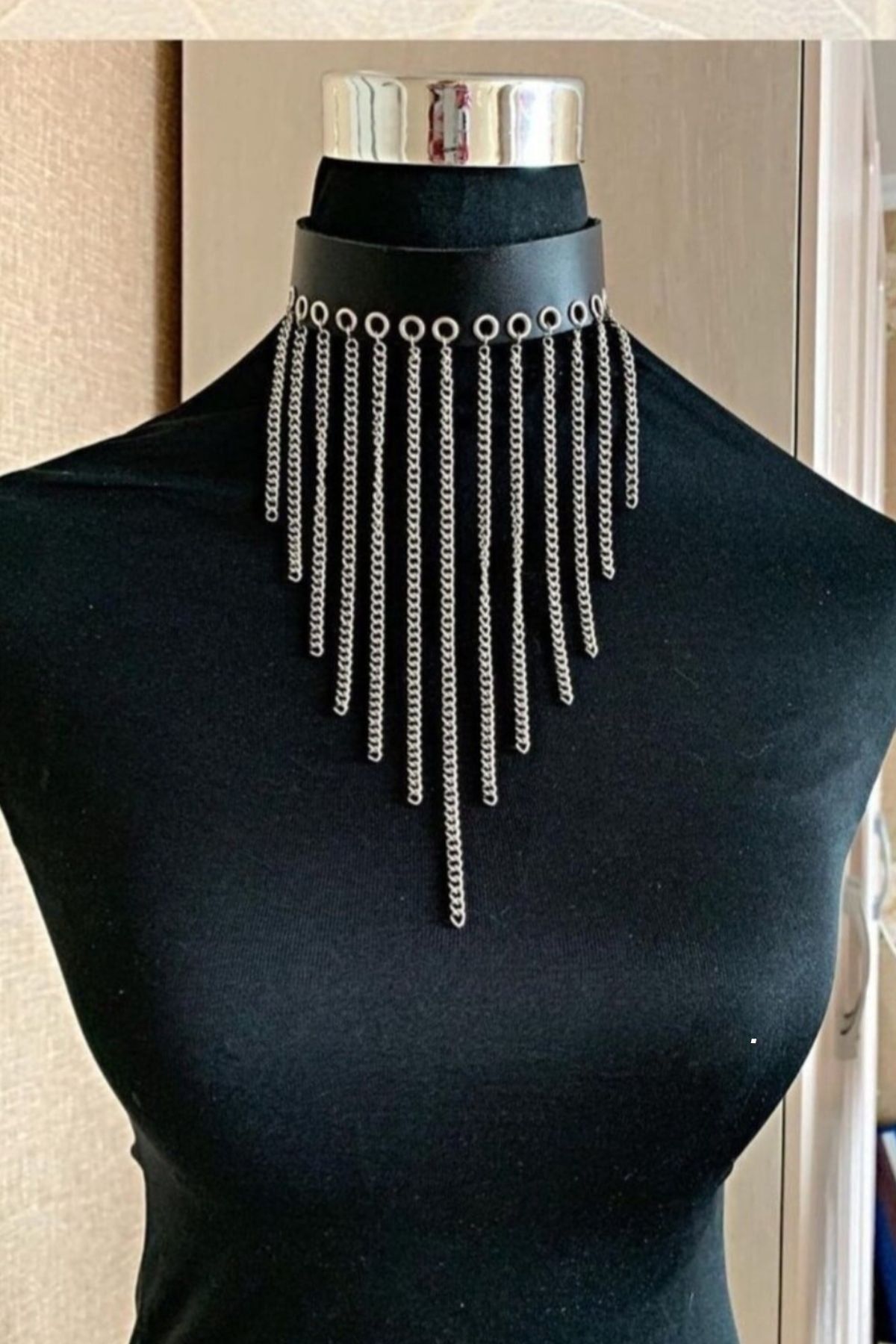 Angels Passion Zincirli Deri Choker Fiyatı Yorumları Trendyol