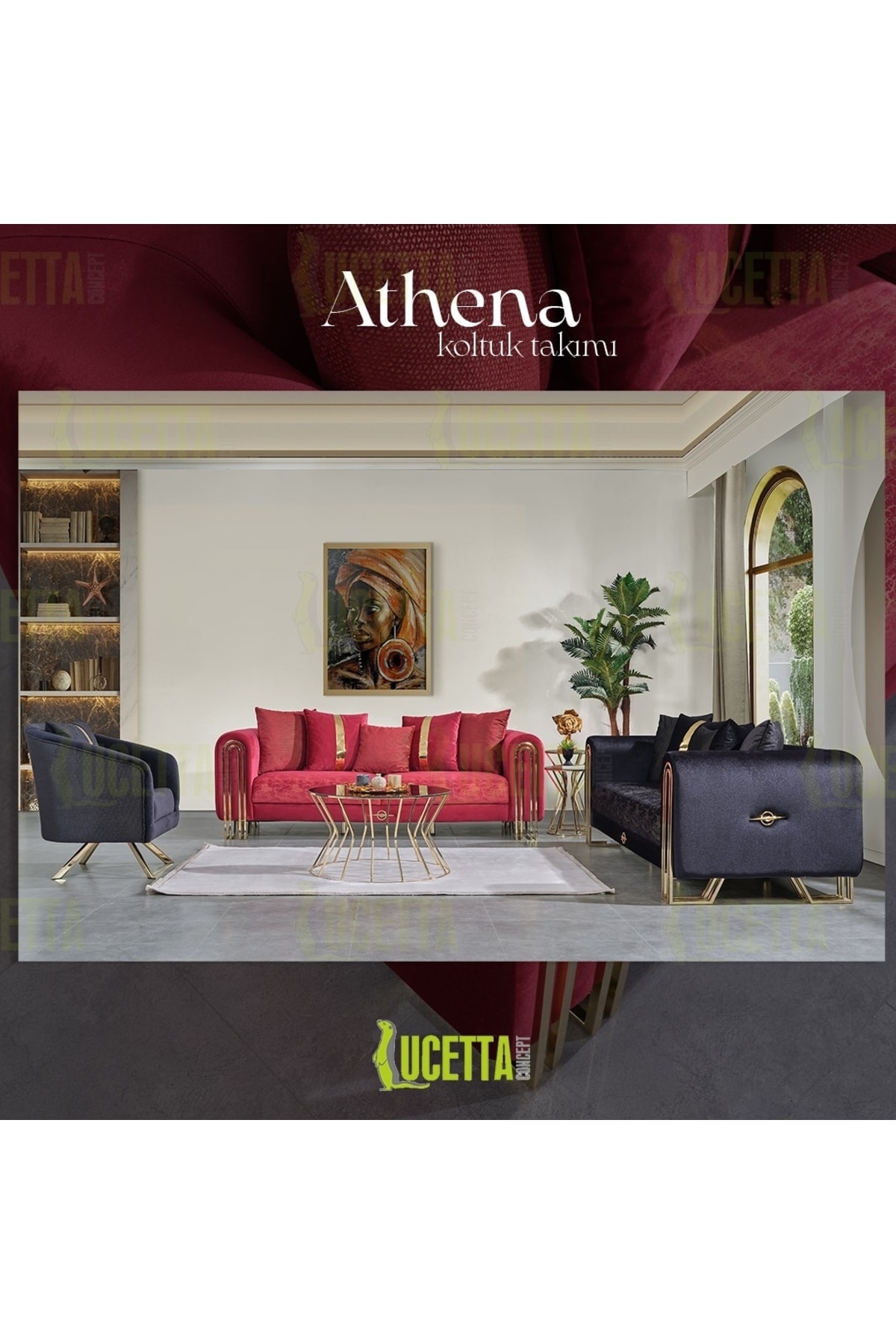 LUCETTA CONCEPT Lucetta-athena Koltuk Takımı 3-3-1 Fiyatı, Yorumları ...