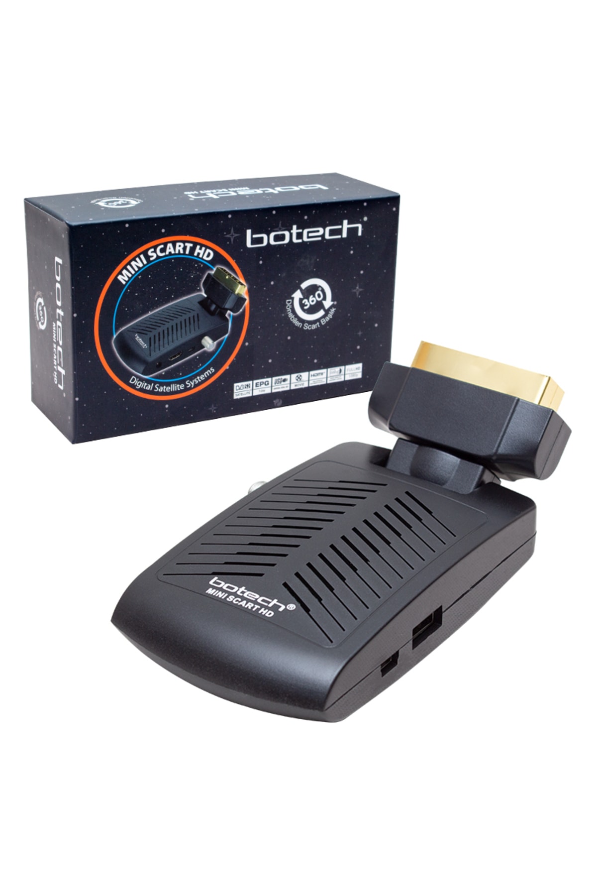 Genel Markalar BOTECH MİNİ SCART + HDMI UYDU ALICISI Fiyatı, Yorumları ...