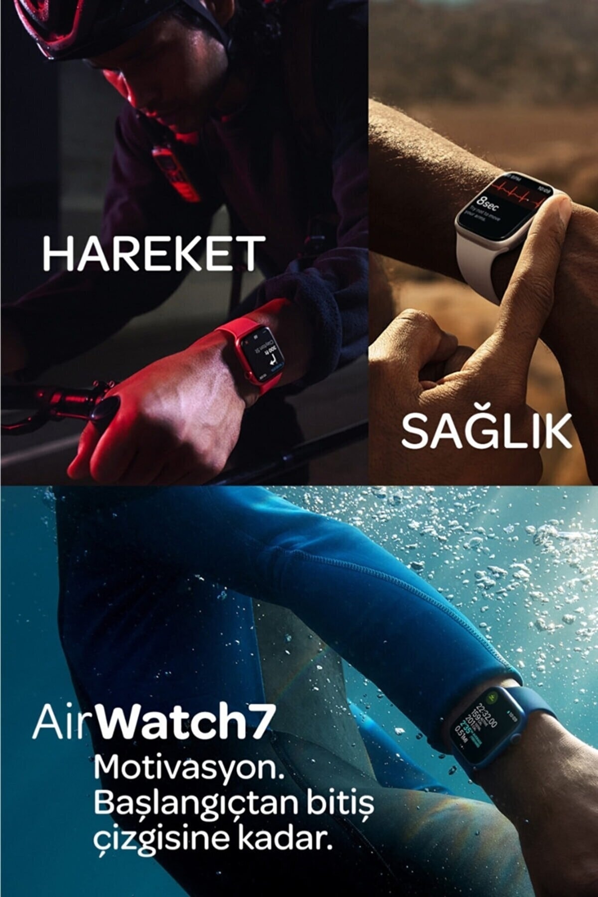 TECHNOMEN Watch 7 Smartwatch 2022 Yeni Akıllı Saat Bluetooth Çağrı ...