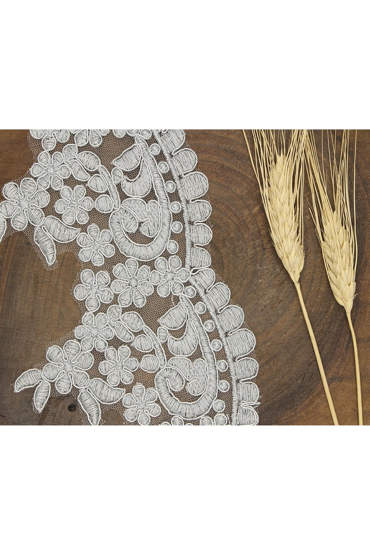 Bontex Gri Fransız Güpür 1 Metre – Dantel - Fiyatı, Yorumları