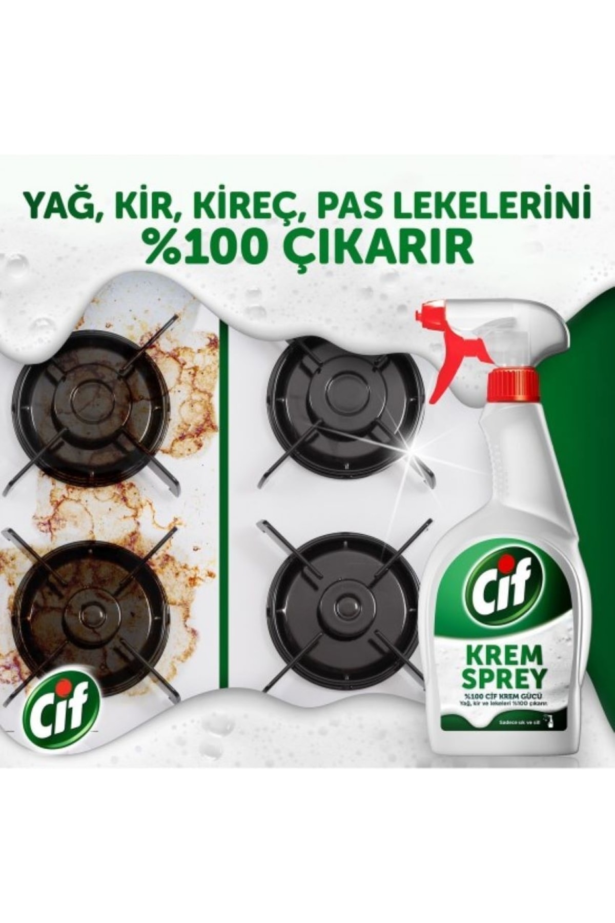 Cif Krem Sprey %100 Krem Gücü 750 ml x 2 Adet Fiyatı, Yorumları - Trendyol