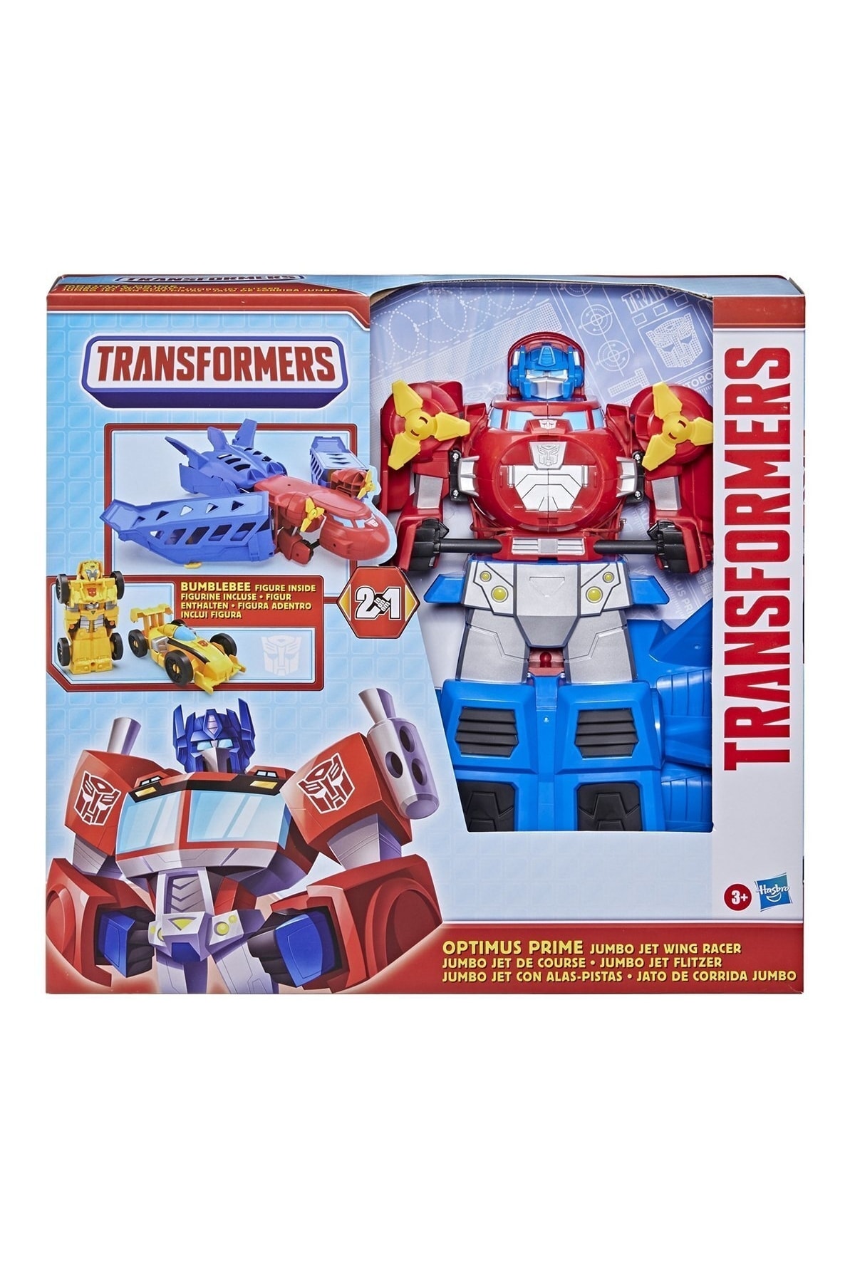 Hasbro Transformers Optimus Prime Jumbo Jet Yarışçısı F0849 Fiyatı ...
