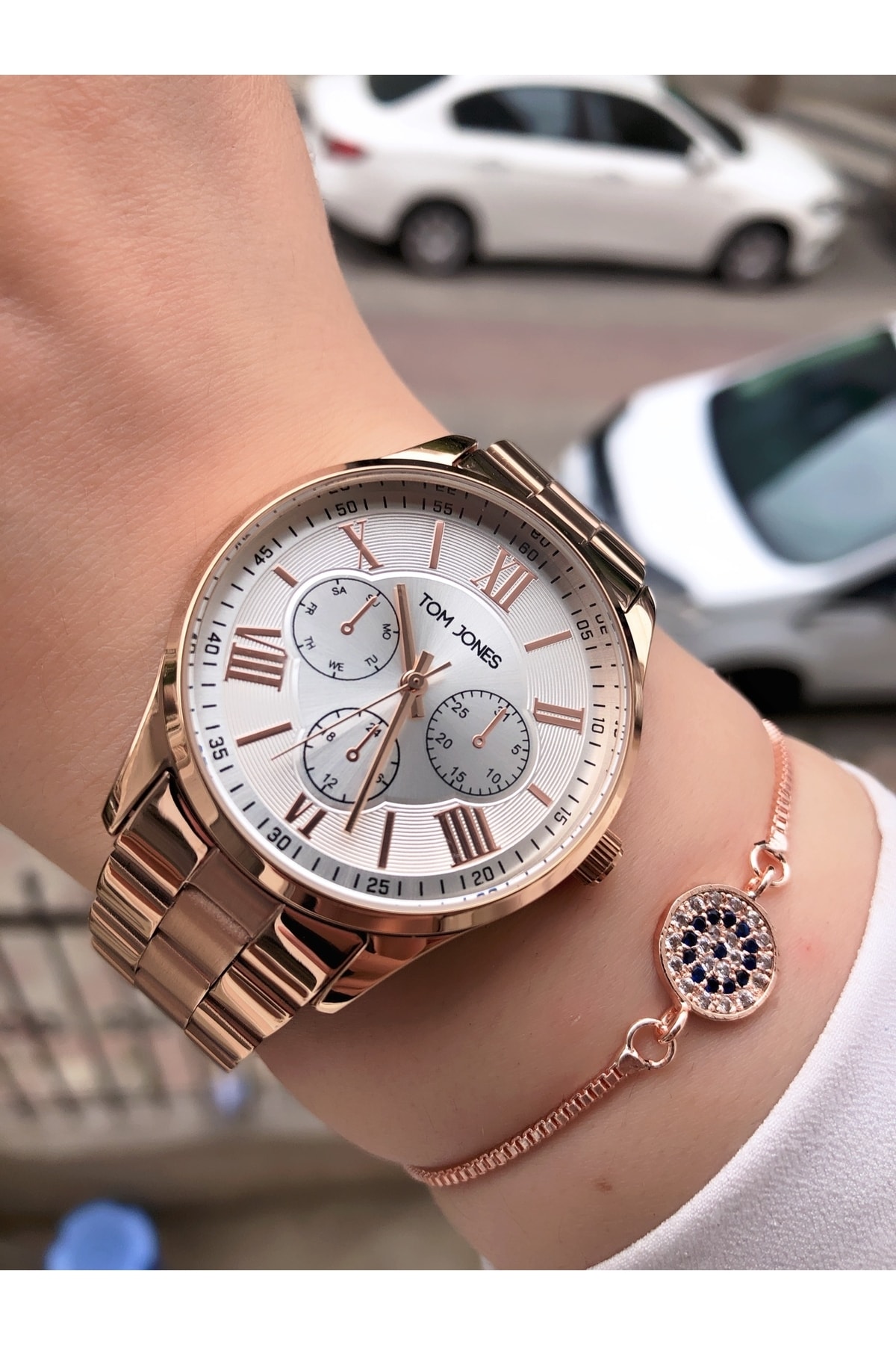 Tom Jones Tomjones Kadın Kolsaati Celik Su Gecırmez Garantılı Bileklik ...