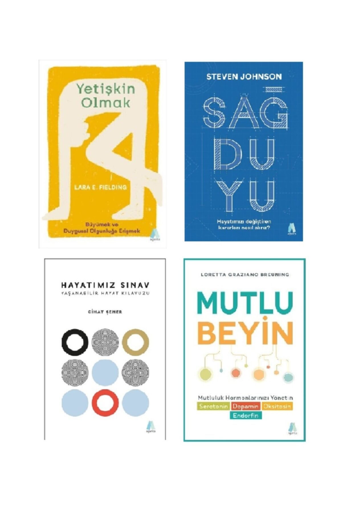 Aganta Kitap Mutlu Beyin,hayatımız Sınav,sağduyu,yetişkin Olmak Fiyatı, Yorumları - Trendyol