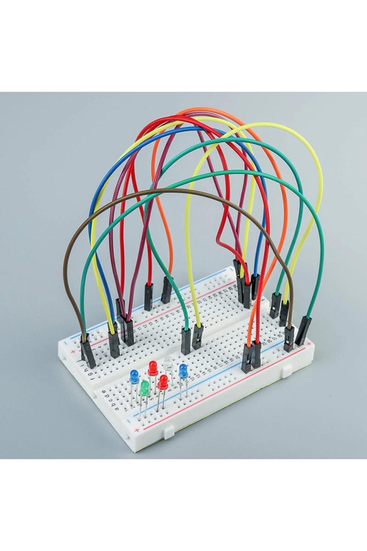Genel Markalar Orta Boy Breadboard 400 Pin Hücre Bread Board Protoboard ...