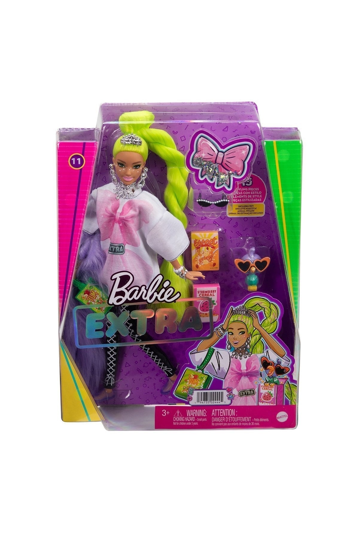 Mattel Barbie Extra Neon Saçlı Bebek Fiyatı, Yorumları - Trendyol