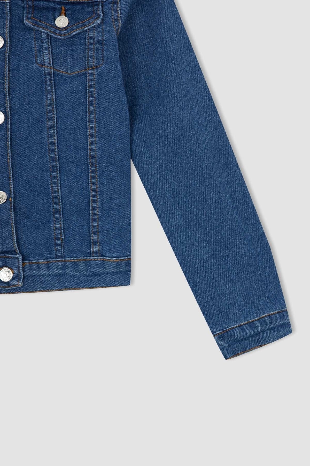 Defacto Girls Regular Fit Jean Jacket R2792a622au Trendyol