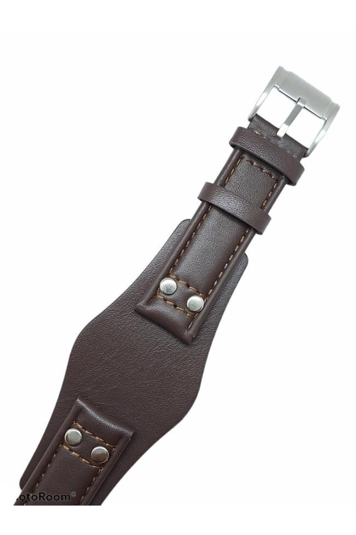 SAATKORDONCUSU Fossil Ch2890 Uyumlu Kahverenk Hakiki Deri Saat Kordonu ...