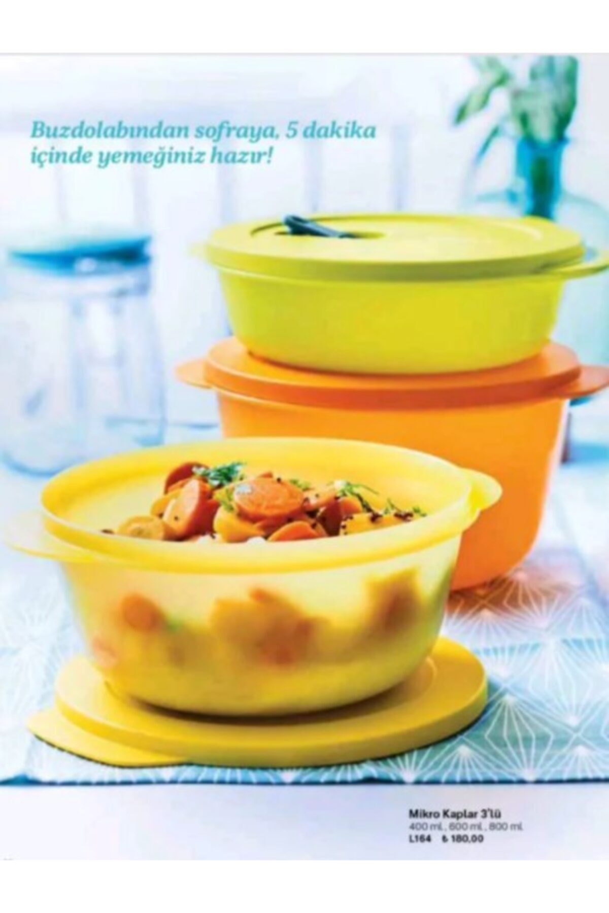 Tupperware Mikro Kaplar 3'lü Set - Fiyatı, Yorumları