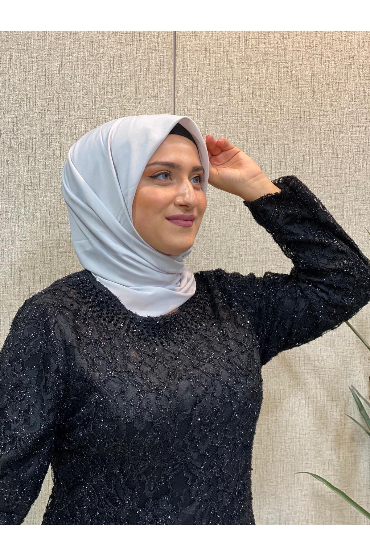 Butik büyük beden Kordena Dantel Abiye Fiyatı, Yorumları - Trendyol