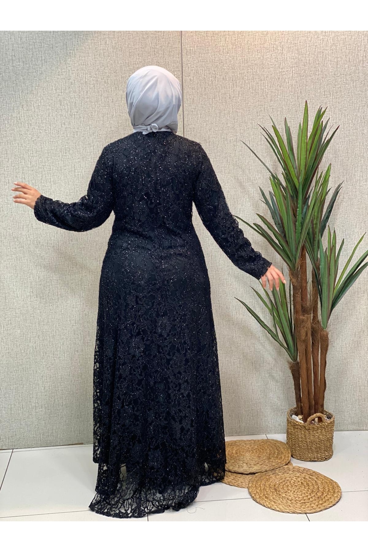 Butik büyük beden Kordena Dantel Abiye Fiyatı, Yorumları - Trendyol