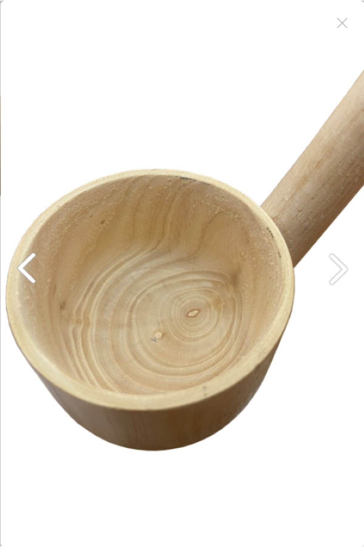 ÖLÇER Ahşap Şimşir Kepçe Doğal Ahşap Çorba Kepçesi Şimşir Kaşık Tahta ...