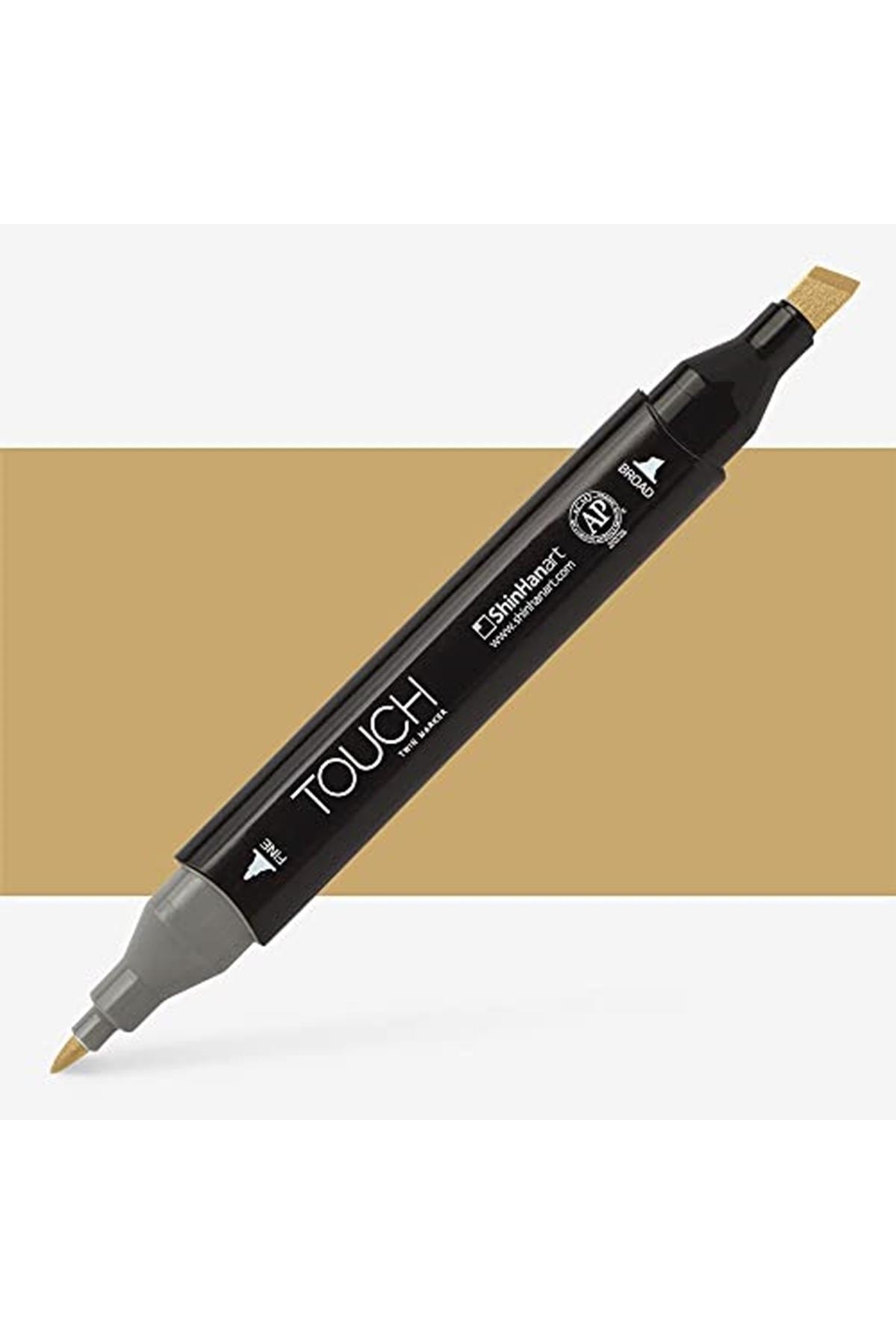 Genel Markalar Twin Marker Pen : Çift Uçlu Marker Kalemi : Brown Grey ...