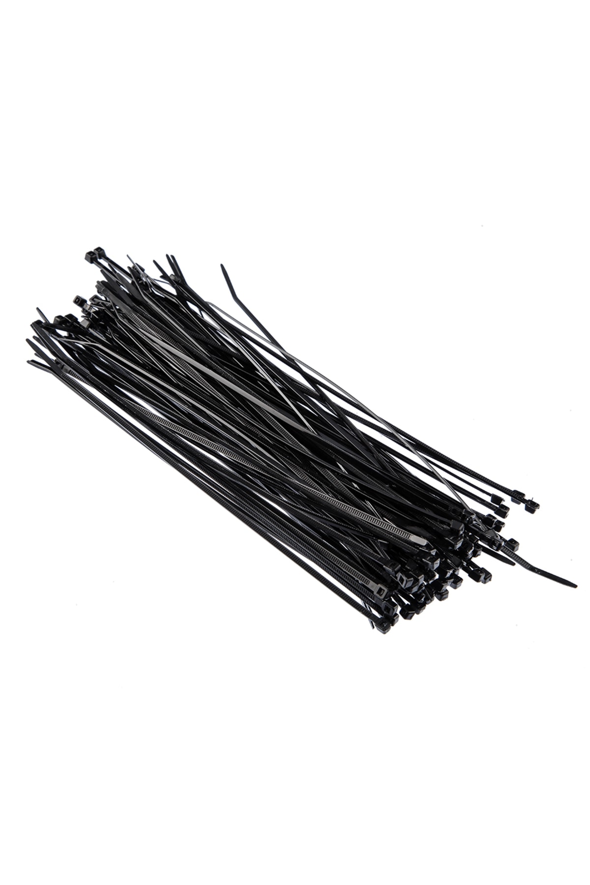 Tek-İş Plastic Cable Tie Velcro Clamp 200 Mm X 2.5 Mm Black 100 Pieces ...