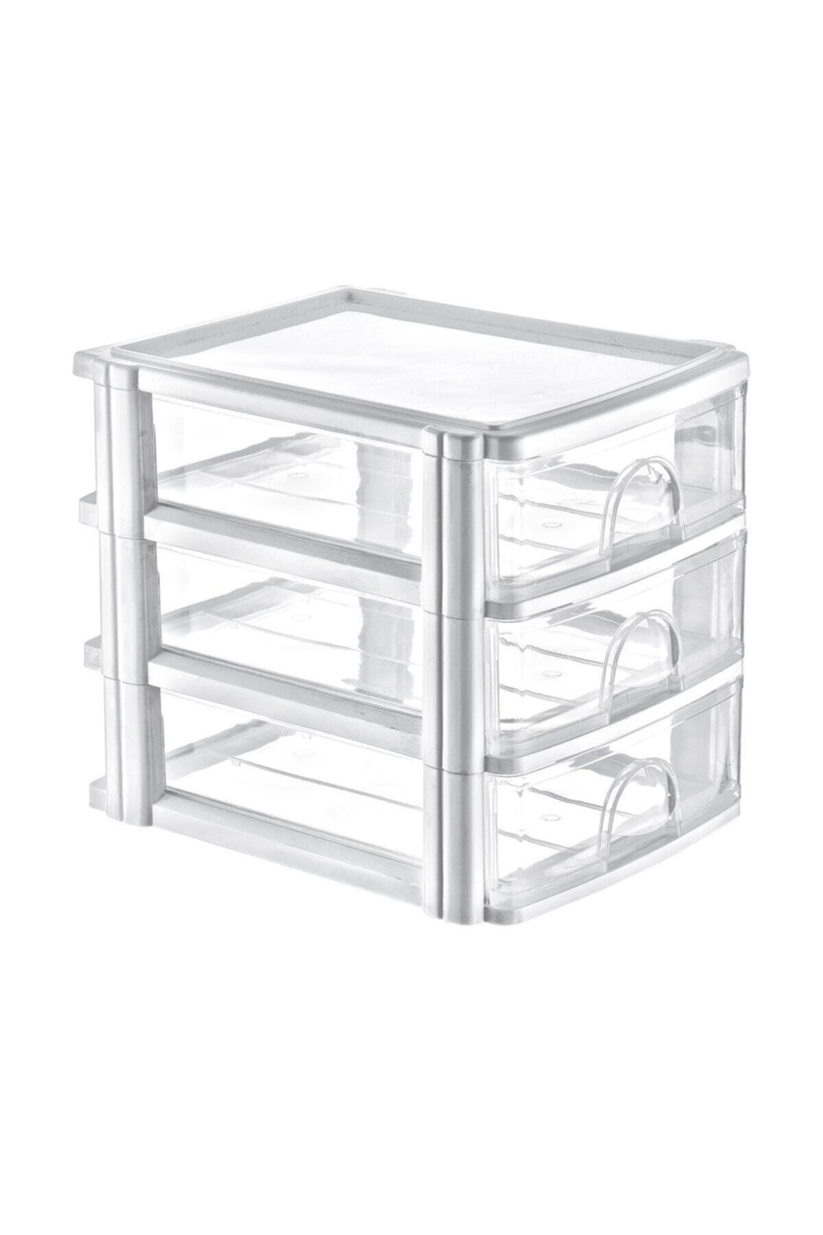 PlastArt Ящик для документов формата А4 с 3 отделениями / органайзер ...