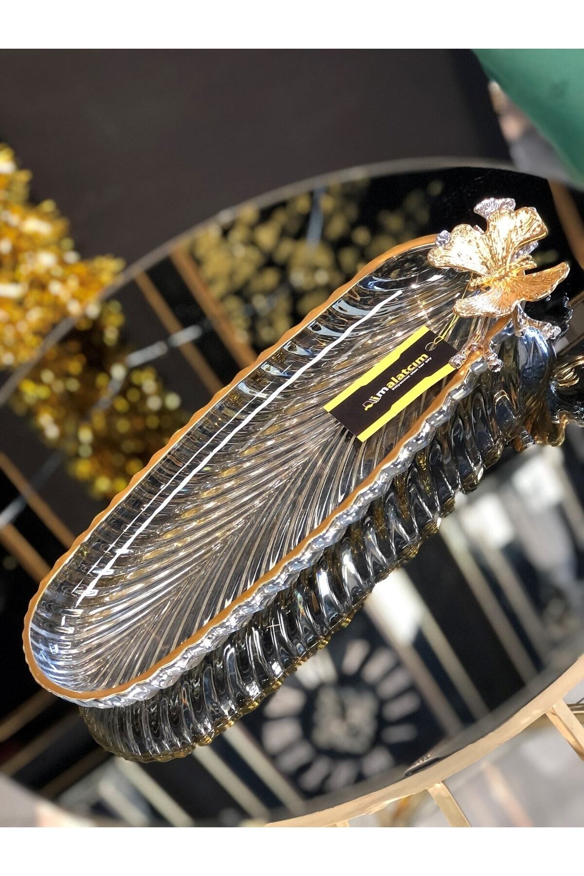 İMALATCIM Kelebek Kısa Oval Cam Kayık Sunumluk Fiyatı, Yorumları - Trendyol