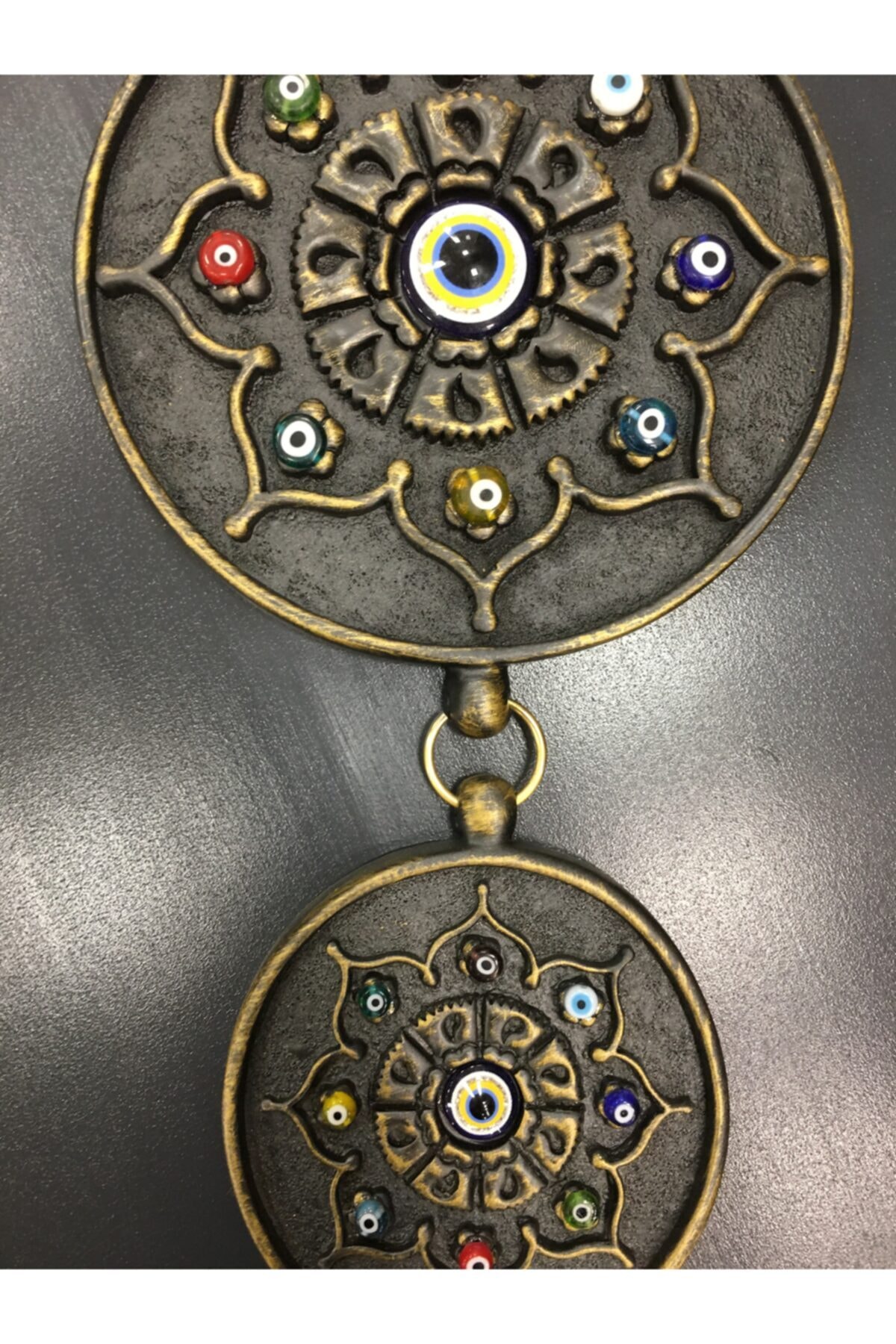 Kare Home Dekoratif Füme-altın 2li Nazarlık Fiyatı, Yorumları - Trendyol