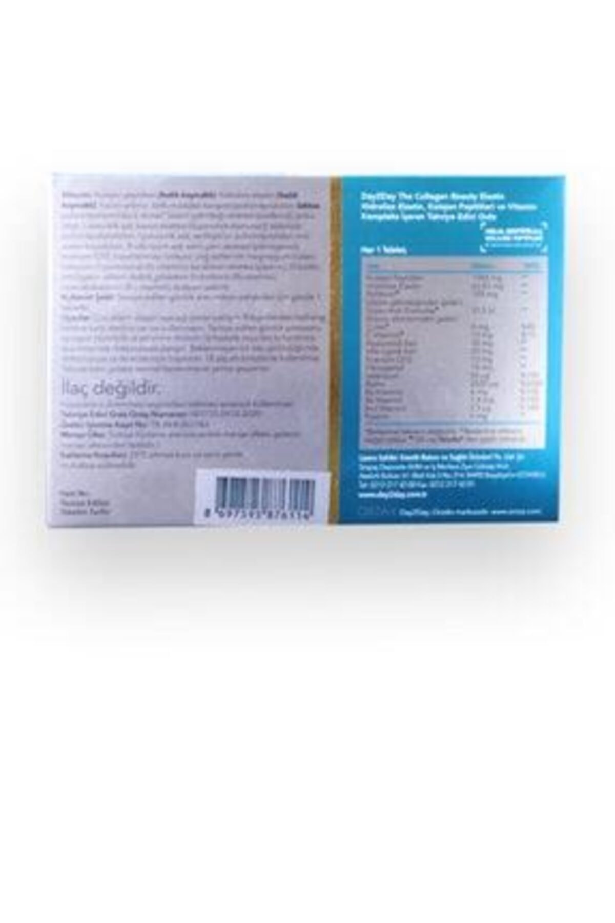 DAY2DAY The Collagen Beauty Elastin 30 Tablet Fiyatı, Yorumları - Trendyol