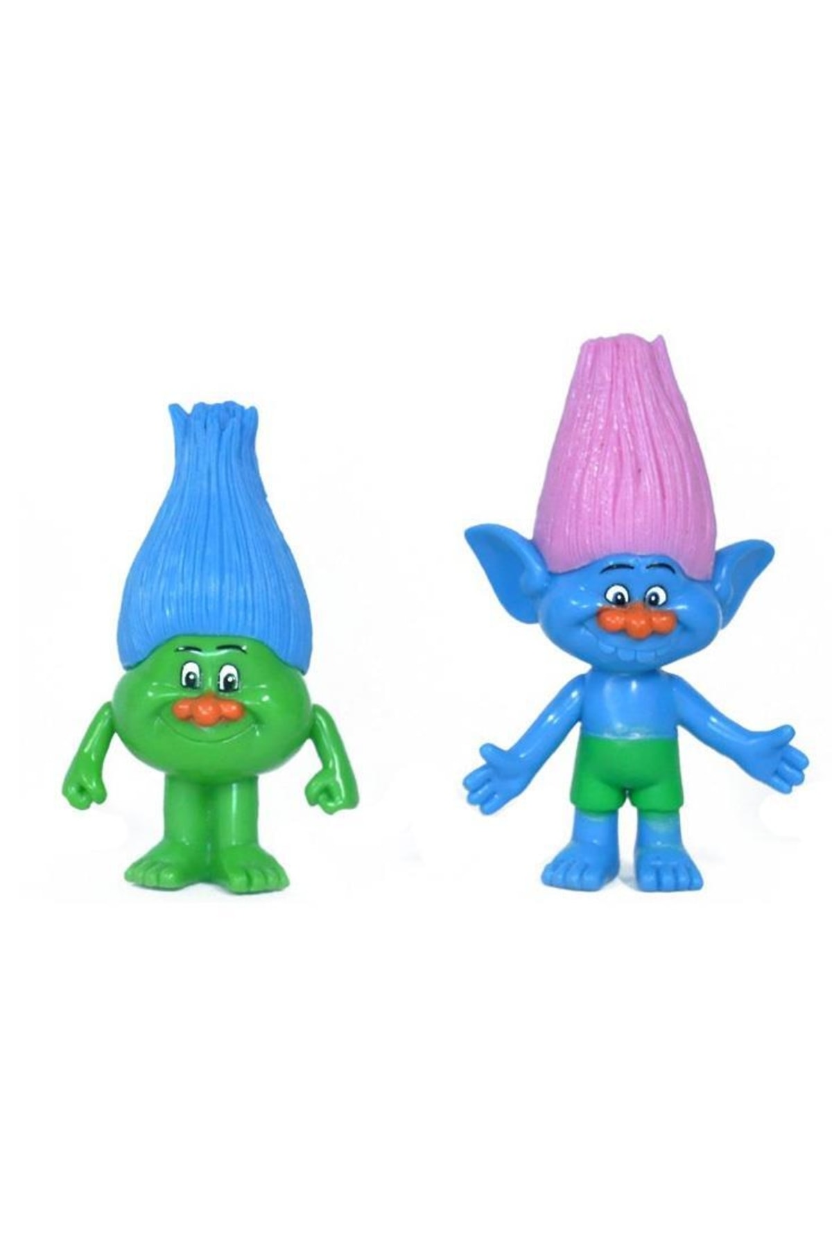Trolls Yağmur Ormanı Şans Bebekleri 2 Li Figür - Tbg256562/ Mavi Yeşil ...