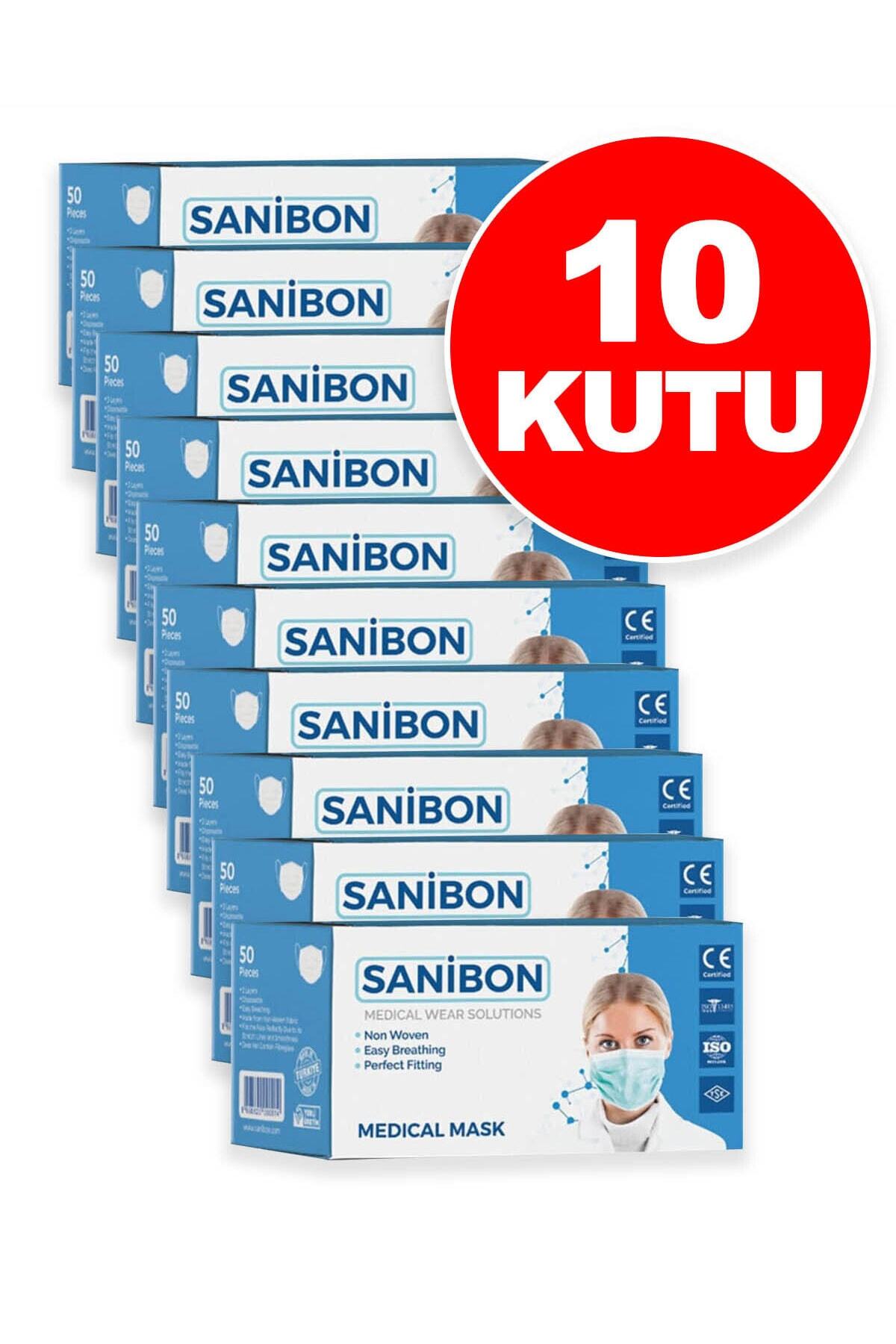 SANİBON 10 Kutu Meltblown - Yüksek Korumalı Maske (500 ADET) - Fiyatı, Yorumları