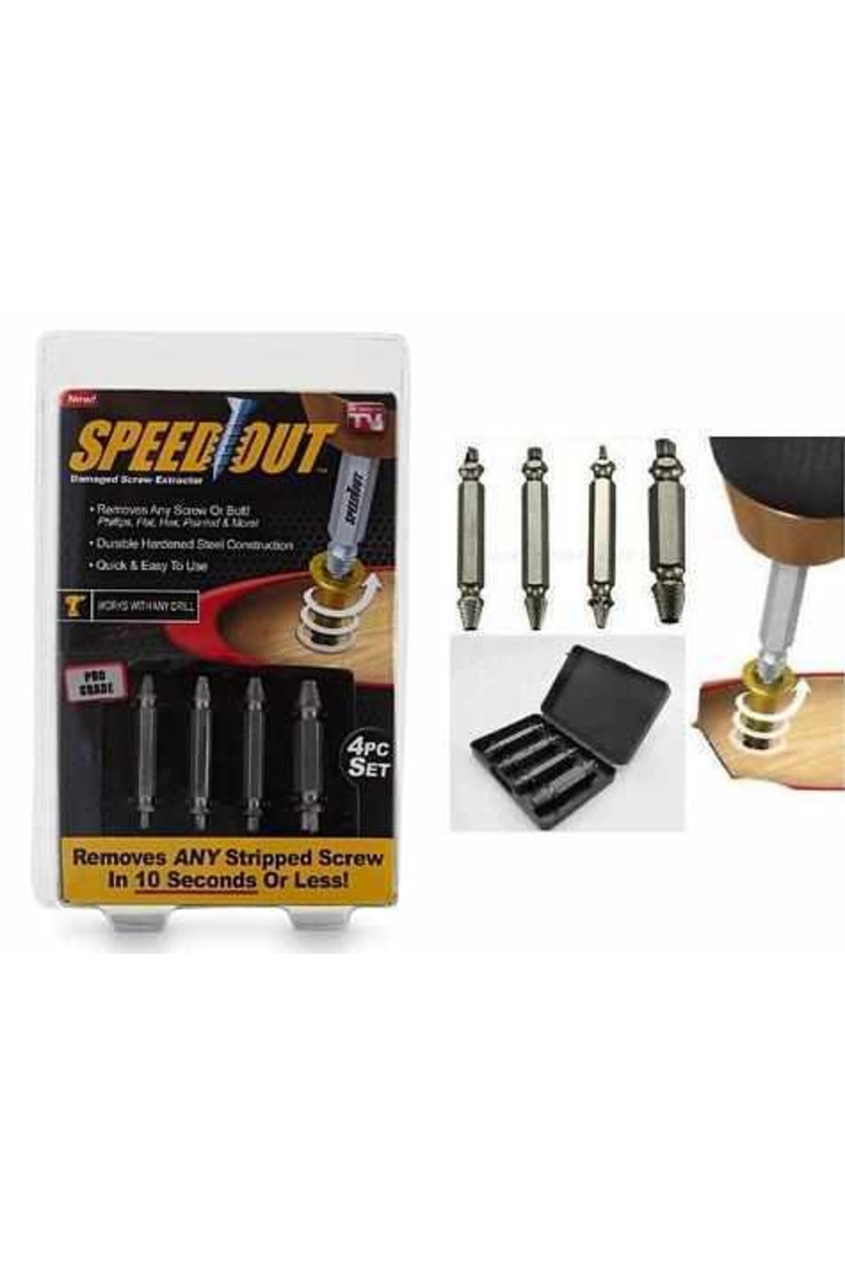 Genel Markalar Hasar Görmüş Vida Çıkarıcı Sökücü Speed Out - Fiyatı ...