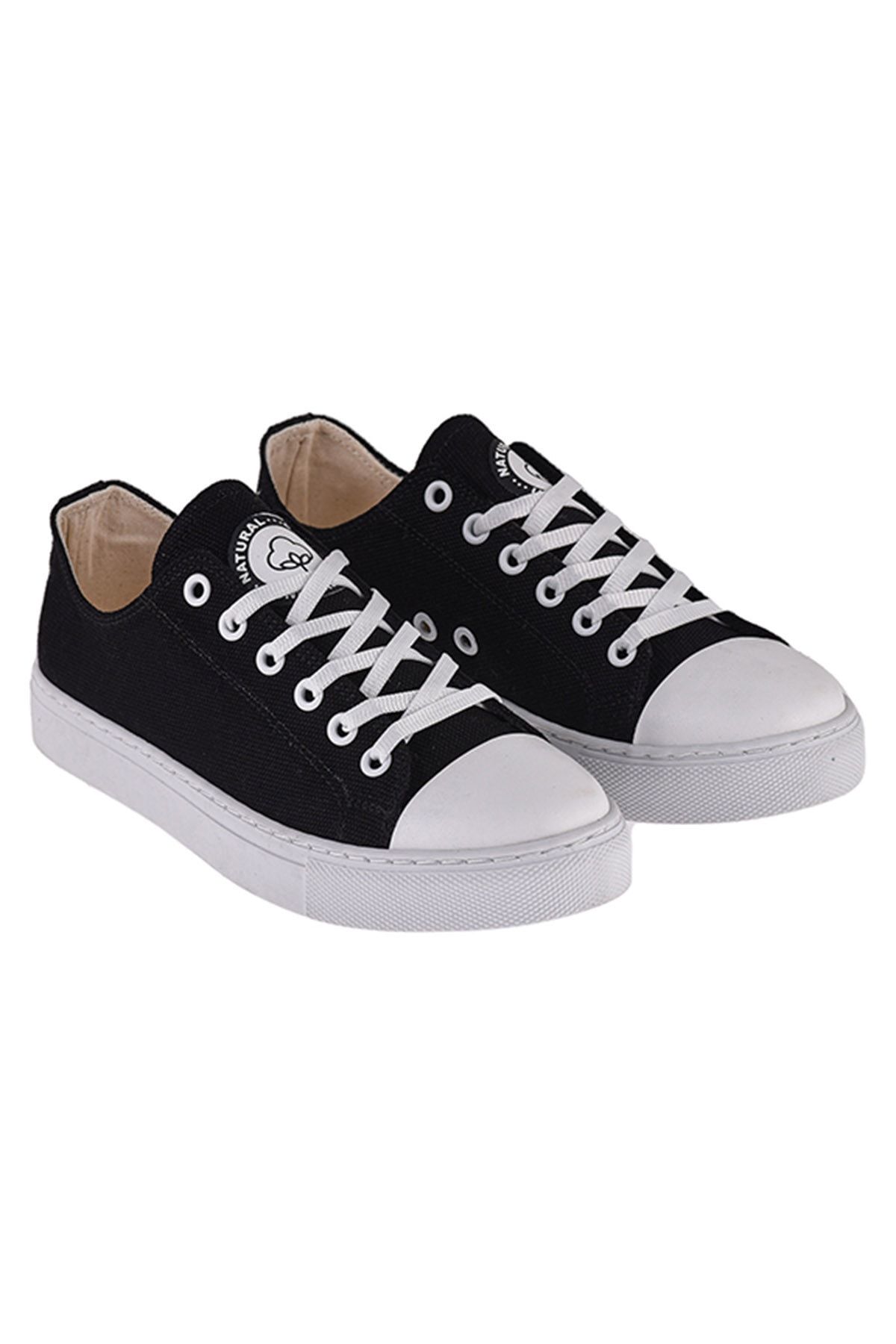 Genel Markalar Yeni Siyah - Keten Kadın Günlük Sneaker 890799 Fiyatı ...