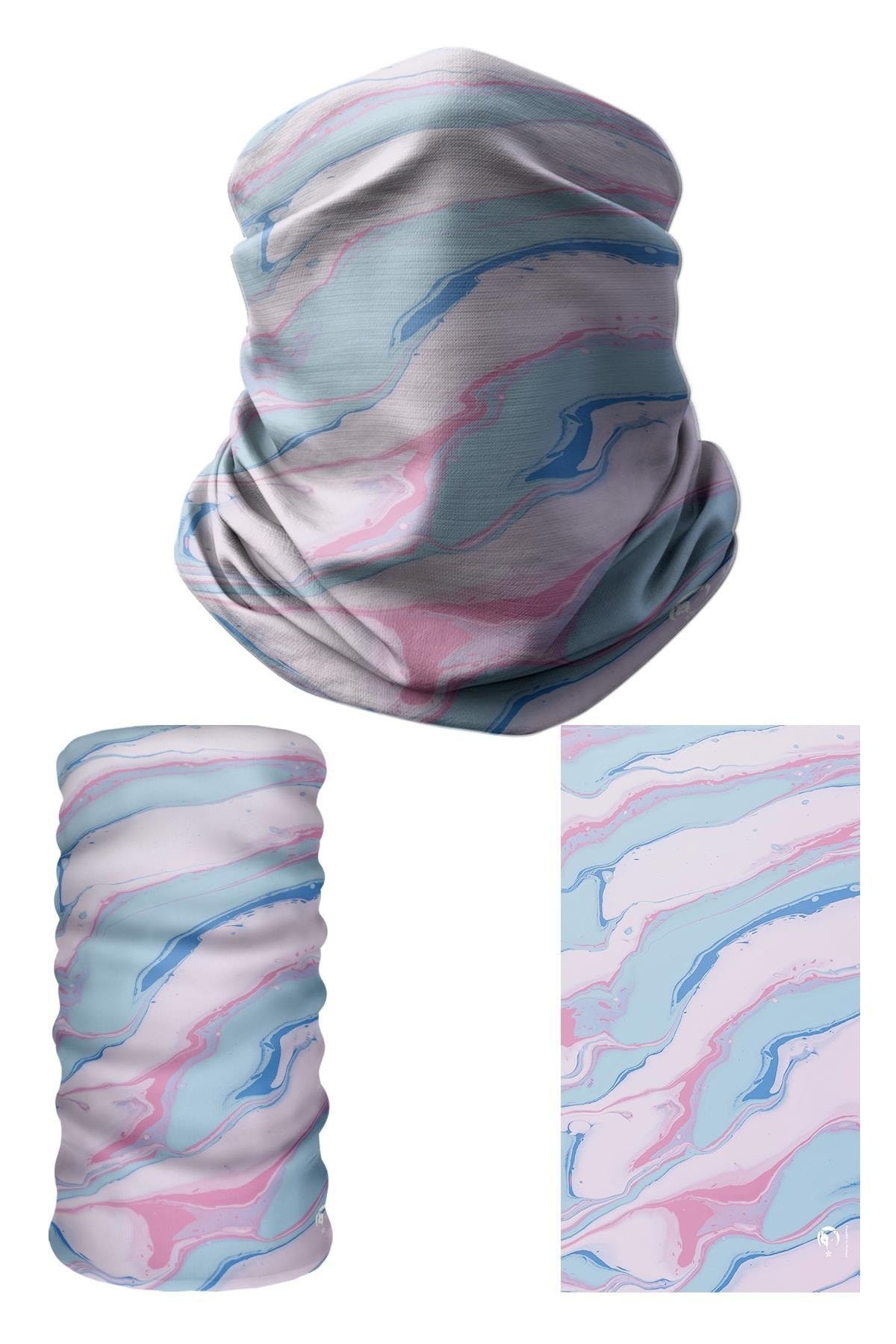 e-Taktik Ebru Sanatı Temalı Boyunluk Buff Baf Bandana Saç Bandı Fiyatı ...