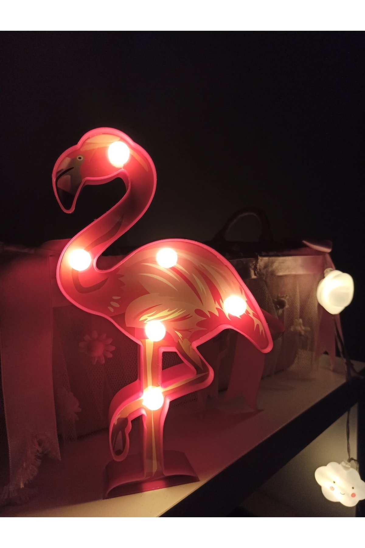 BiTon Toptan Gece Lambası Led Flamingo Dekoratif 3d Led Flamingo Gece ...