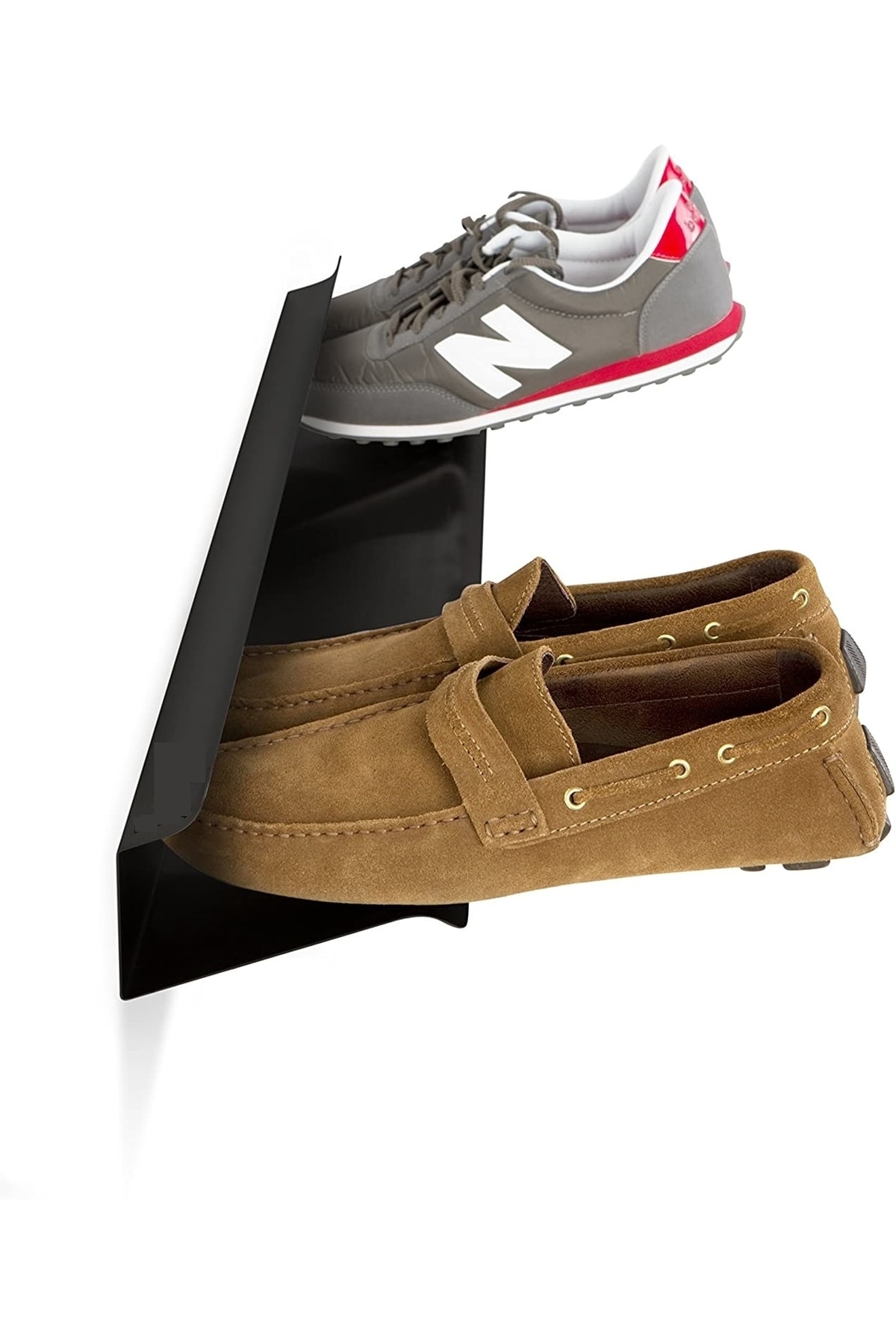 Genel Markalar Yatay Ayakkabılık Duvara Monte Ayakkabı Düzenleyici Raf ...