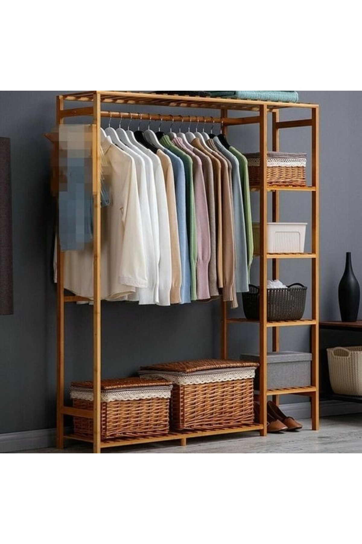 Hazel Mobilya Ahşap Askılık - Fiyatı, Yorumları