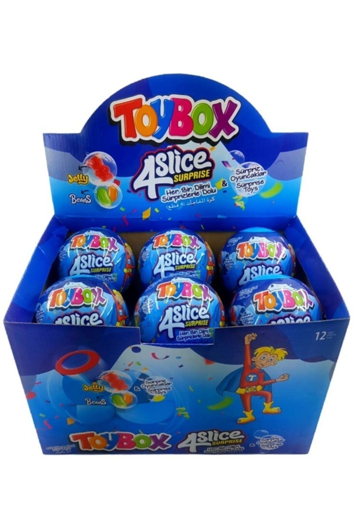 Toybox 4 Dilim Süpriz Yumurta 12 Li - Fiyatı, Yorumları