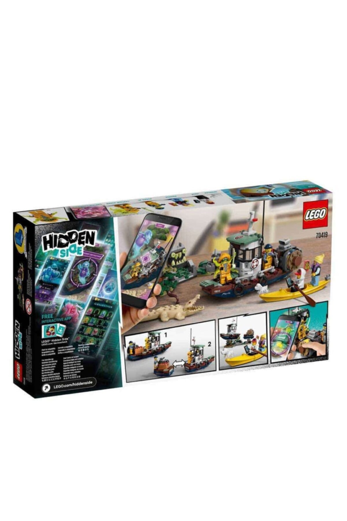 LEGO Hidden Side 70419 Batık Karides Teknesi Oyun Seti Fiyatı ...