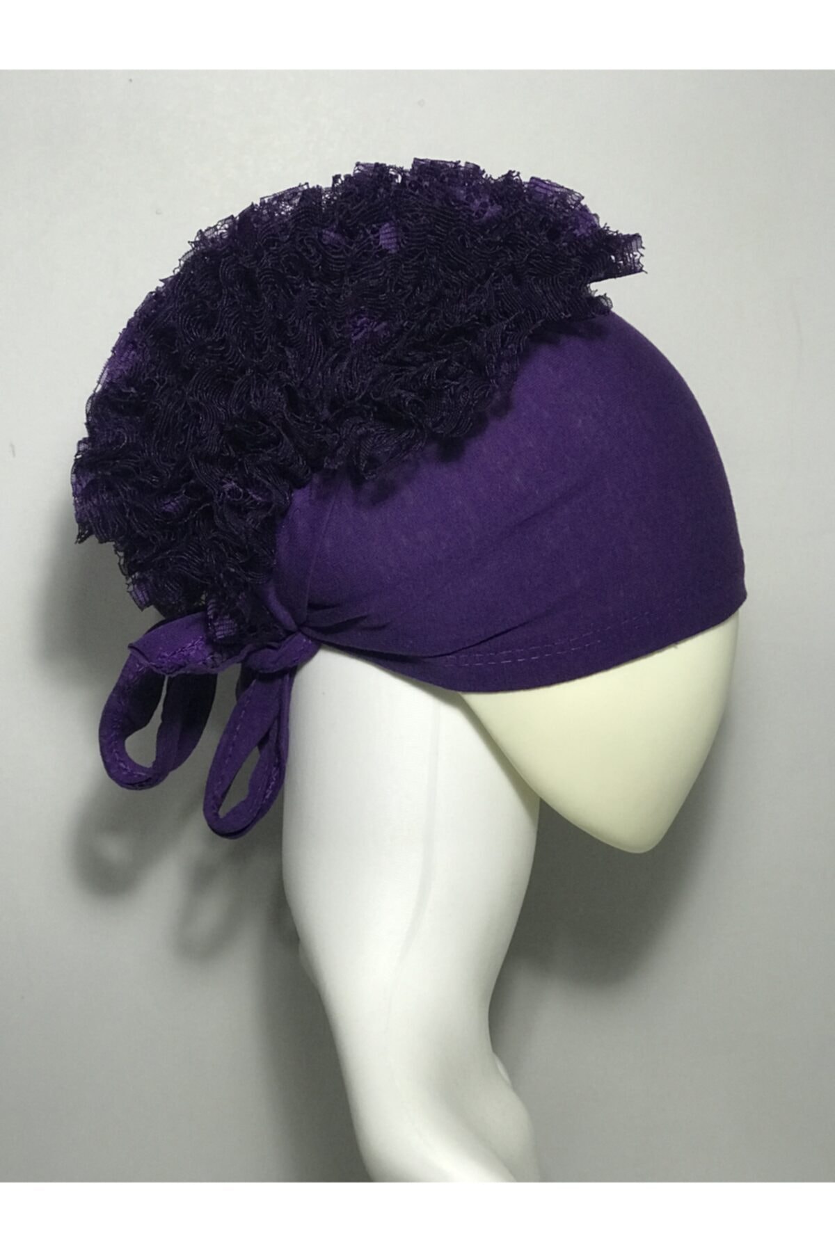 Zamir Modest Bonnet - Purple - Trendyol